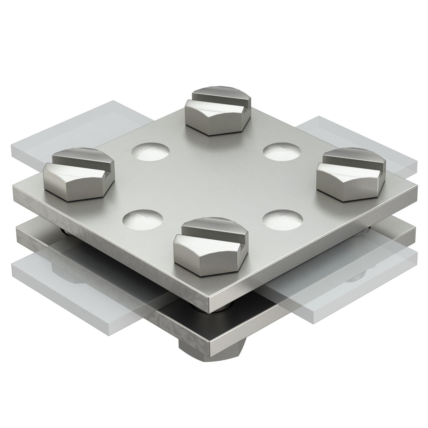 Raccord en croix DIN pour conducteur plat A2 max. FL30 | | OBO