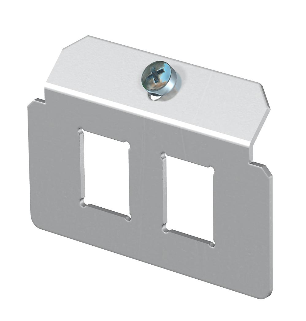Plaque de support 2 x type C pour support de montage | OBO